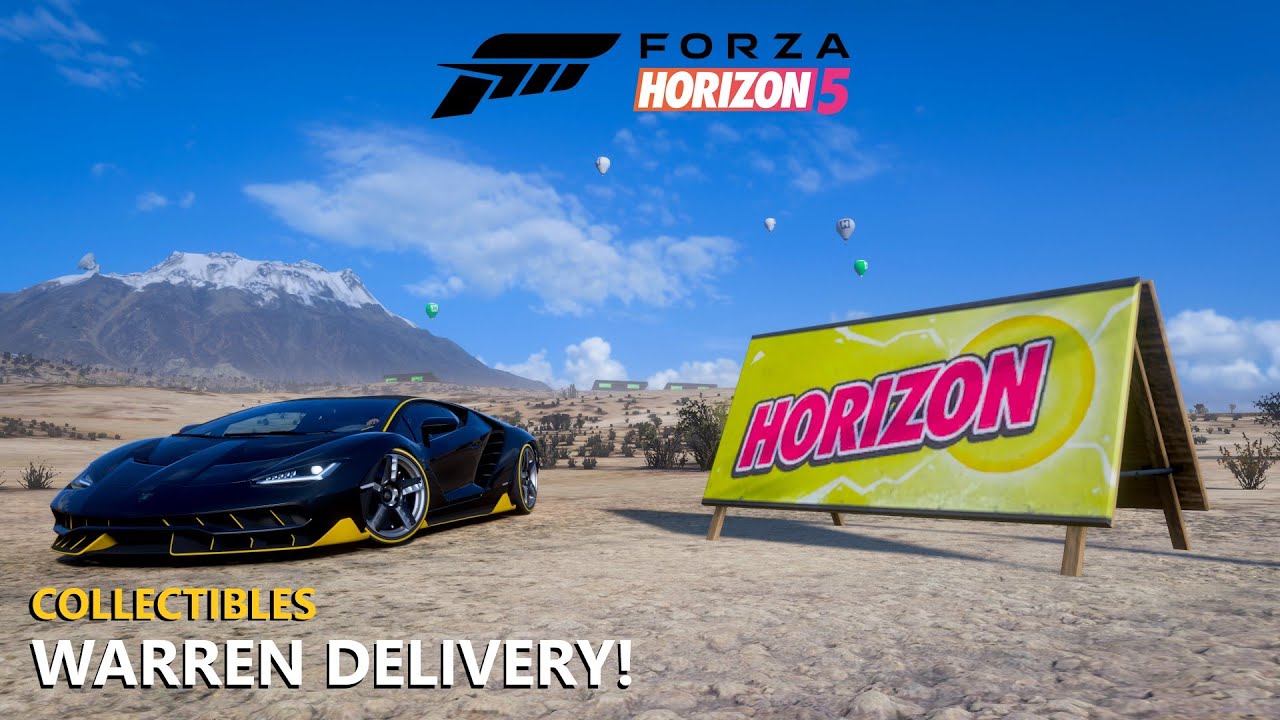 FORZA HORIZON 5 | Collectibles - Warren Delivery! - YouTube