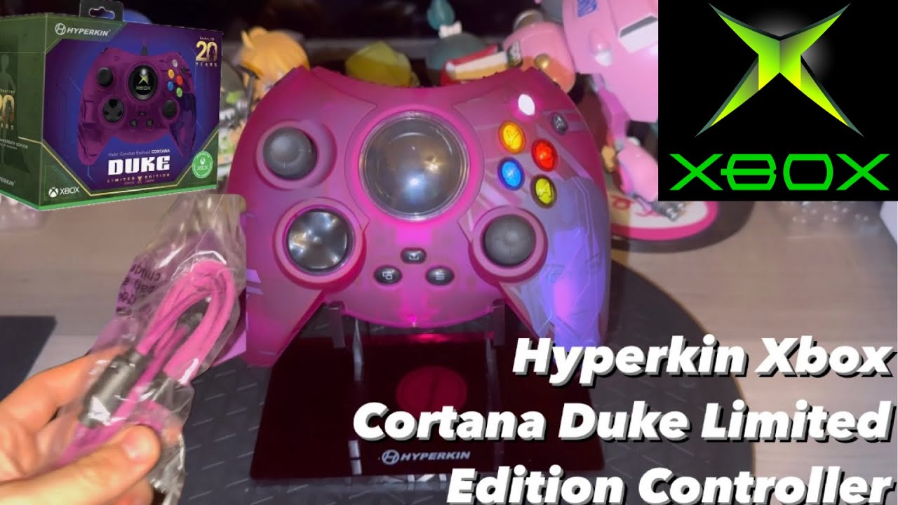 Hyperkin Xbox Cortana Duke Limited Edition Controller Unboxing and ...
