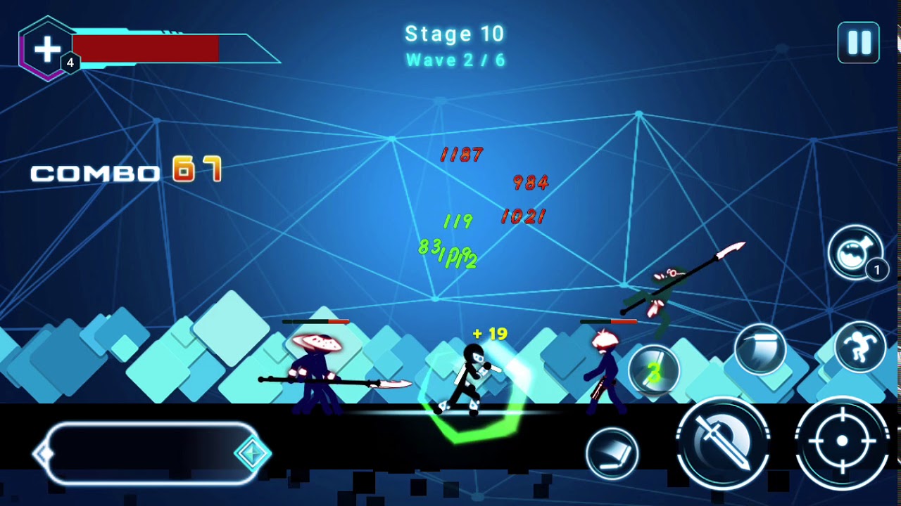 Stickman Ghost 2 : Galaxy Wars _ Kill Boss 1 - YouTube