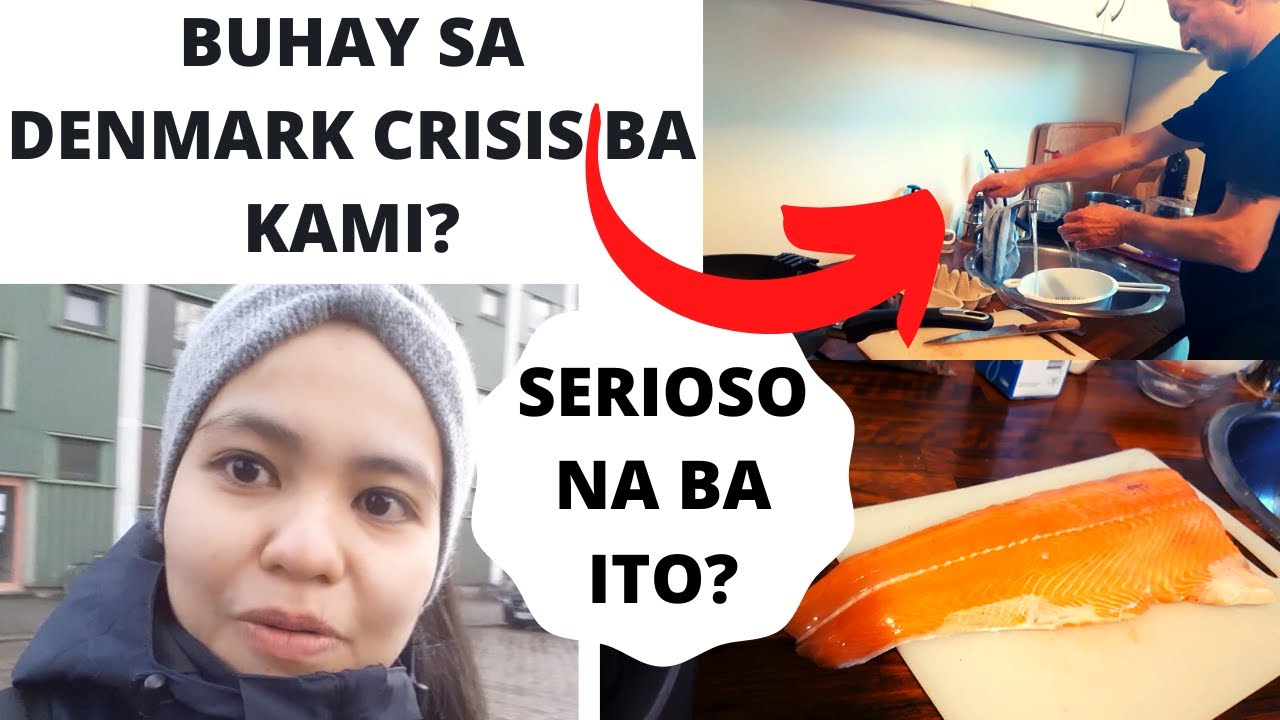 FILIPINA DANISH VLOG: QUARANTINE DAY WITH HUBBY SHOPPING HAUL+COOKING SALMON - YouTube