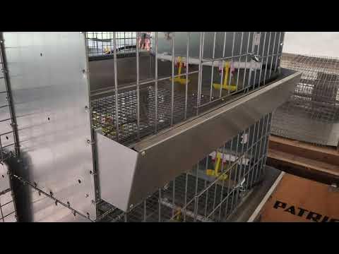Кормушка для кур бройлеров - YouTube