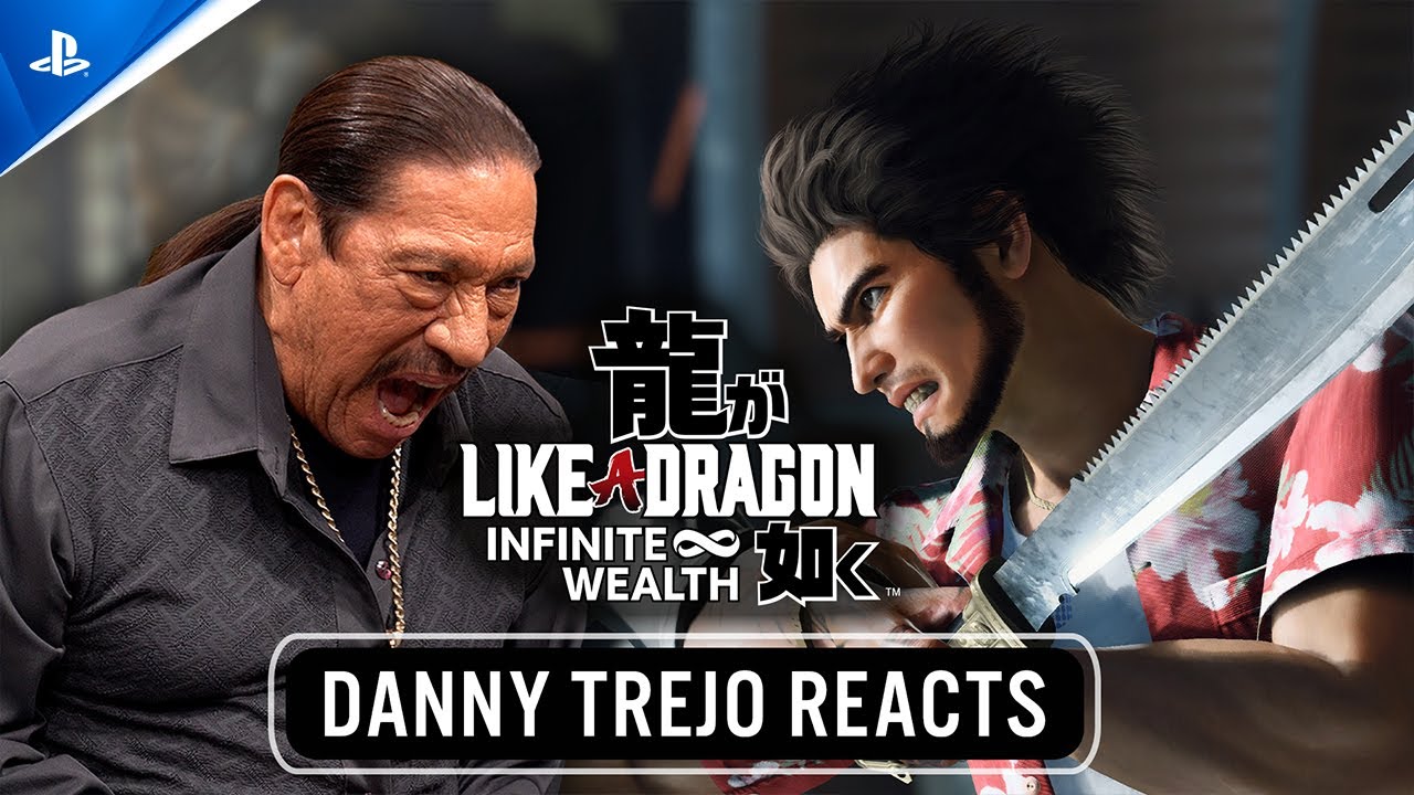 Like a dragon infinite wealth danny trejo reacts Ps5 Ps4 games | Toy ...