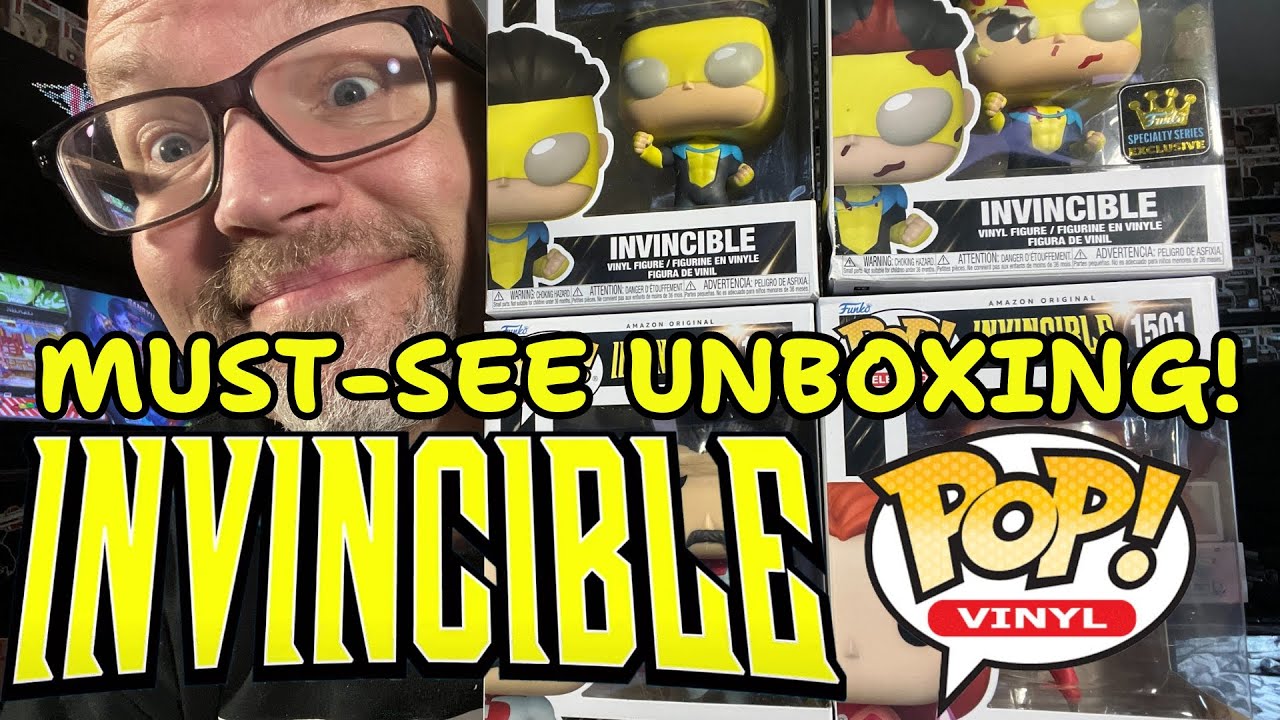 🔥 MUST-SEE UNBOXING! Invincible Funko Pops UNLEASHED! #funkopopunboxing ...
