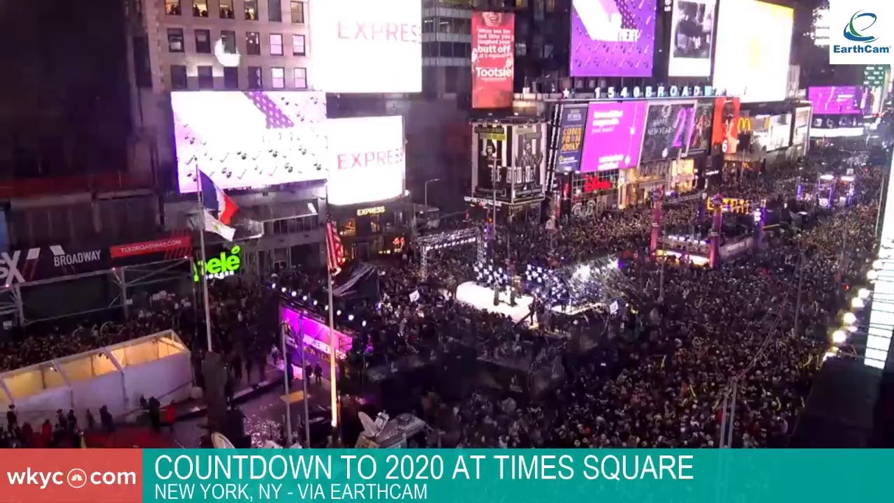Watch: Countdown to 2020 from Times Square in New York - YouTube