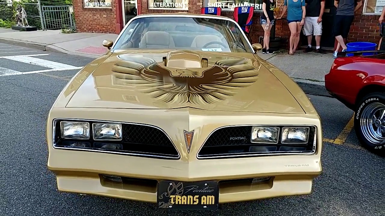 1978 SOLAR GOLD PONTIAC TRANS AM T-TOPS 6.6L - YouTube