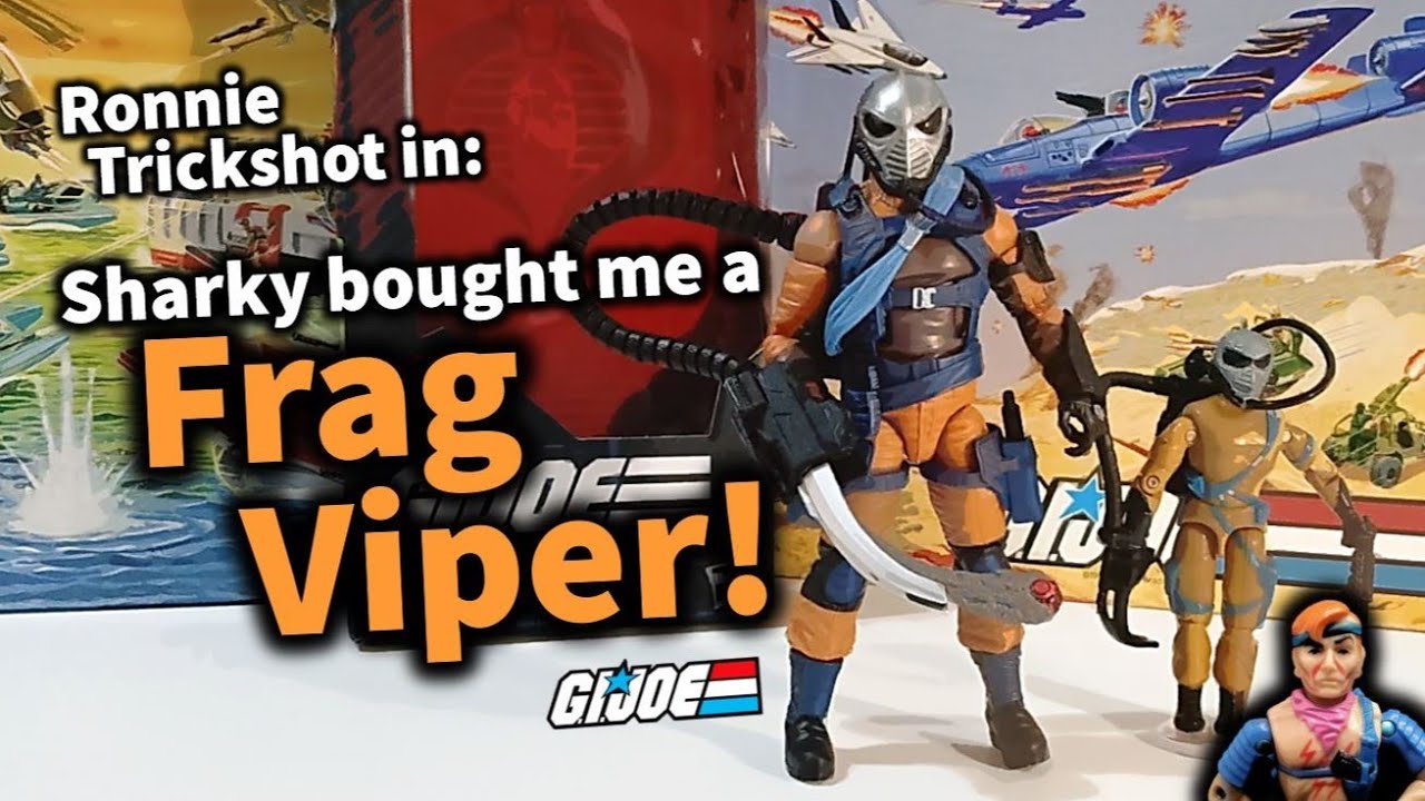 GI Joe Classified Frag Viper: thanks to Shark Eyes! - YouTube