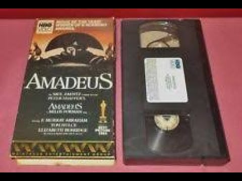 Ebay Treasure- Amadeus- VHS Review - YouTube