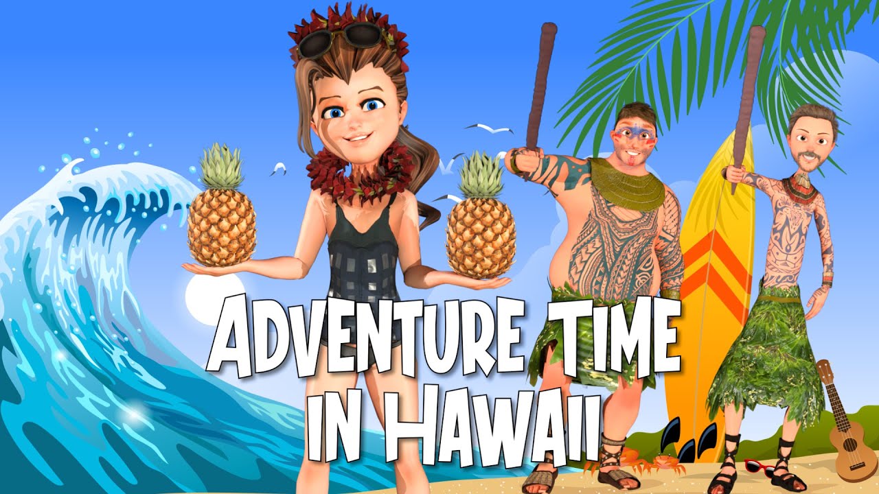 Reagan's Animated Hawaiian Kids' Adventure: Fun, Friends, and Beach ...