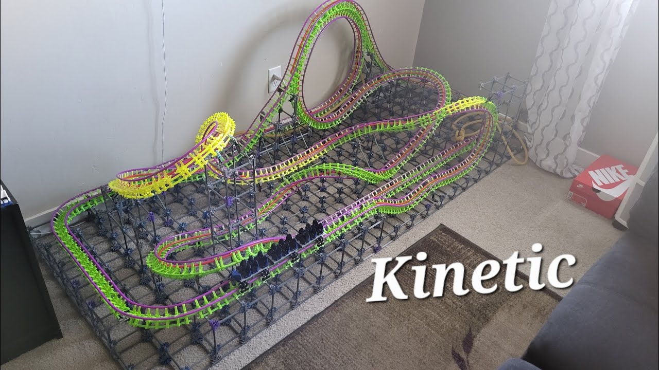 Kinetic K'nex Roller Coaster - YouTube