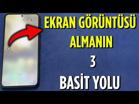 Samsung Android Telefonlarda Ekran görüntüsü Almanın 3 Basit Yöntemi ! (2023)