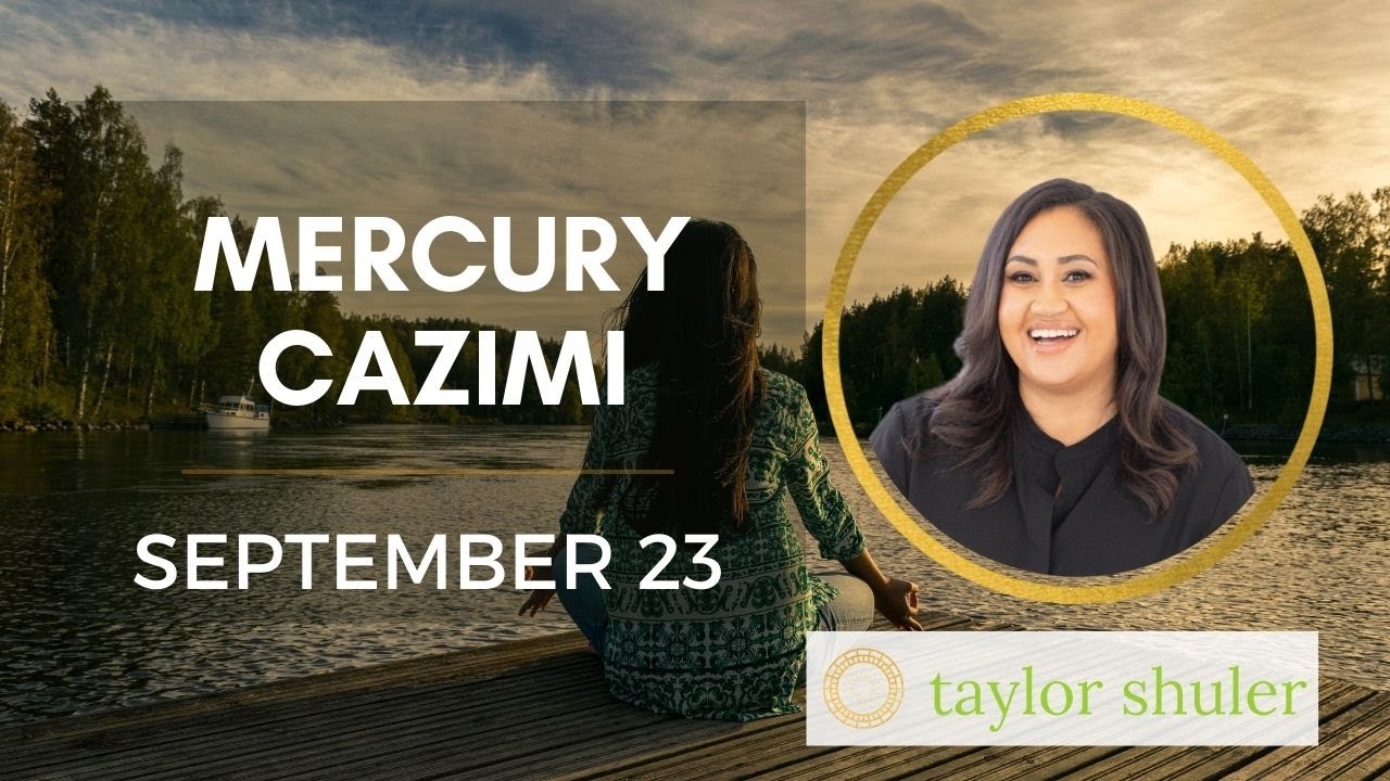 Mercury in Libra Cazimi the Sun in Libra - September 23, 2022 - YouTube