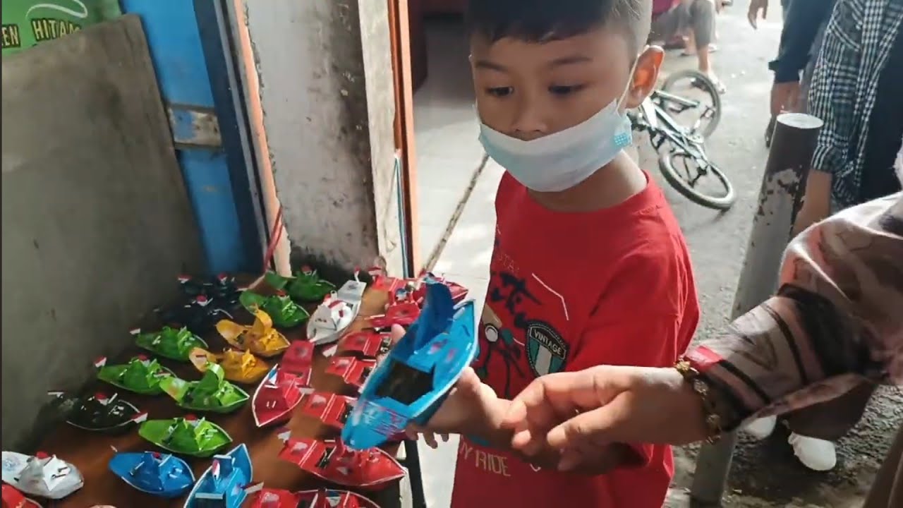 MAINAN JADUL PERAHU OTOK OTOK KAPAL API ANAK - YouTube