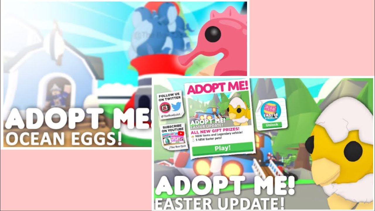 BRAND *NEW* ocean pets+ocean egg+easter update in adopt me......roblox ...