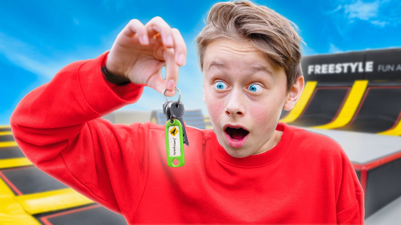 IK BEN EEN DAG DE BAAS IN DIT TRAMPOLINE PARK II Matz Akkermans - YouTube