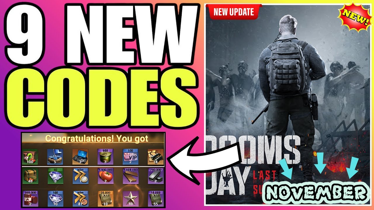LATEST⚡ DOOMSDAY LAST SURVIVORS REDEEM CODES NOVEMBER 2025 - DOOMSDAY ...