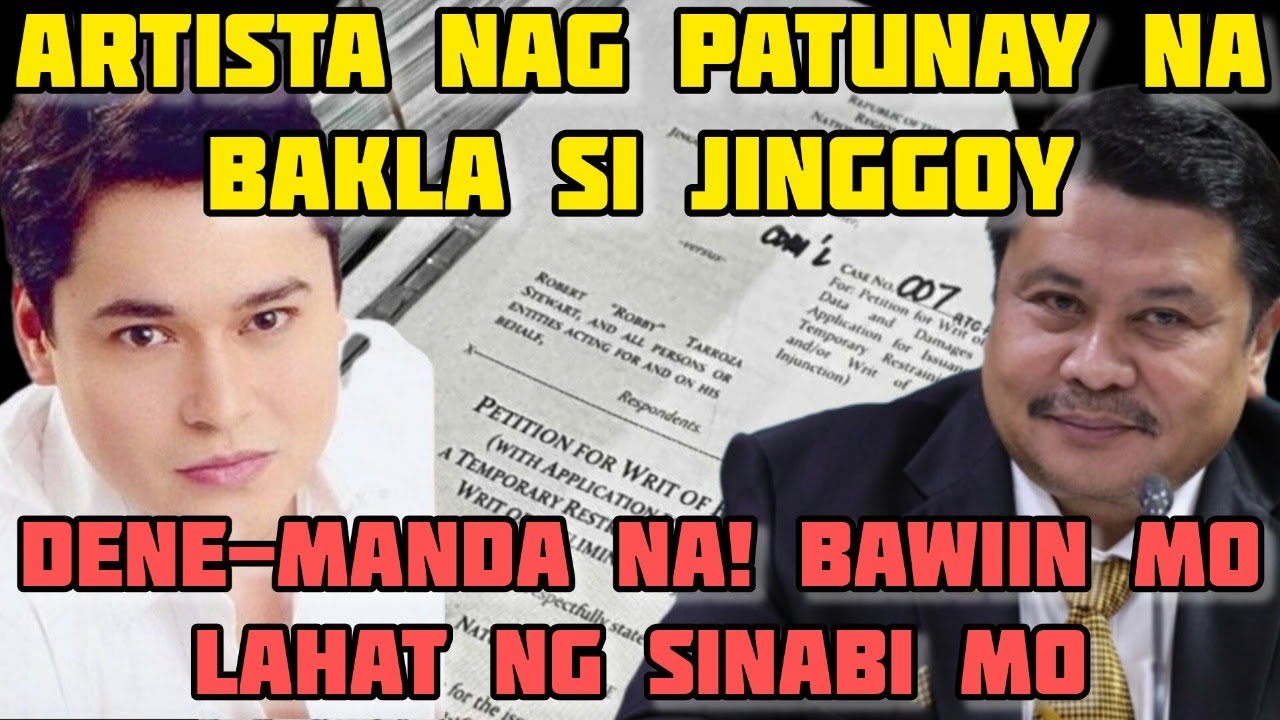 HINDI AKO BAKLA!! JINGGOY NAG DEMANDA SA TUMAWAG SAKANYANG BAKLA - YouTube