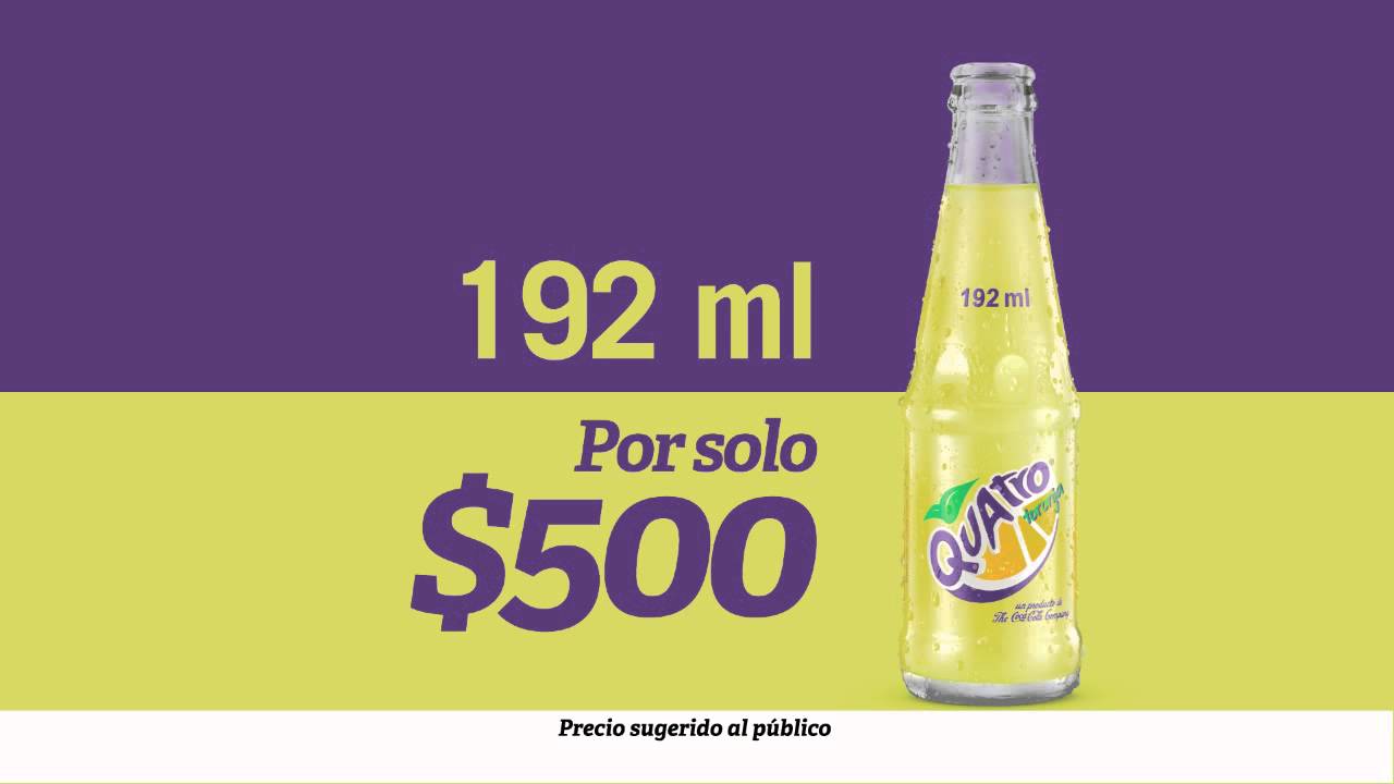 Disfruta el sabor de QuAtro desde $500 - YouTube