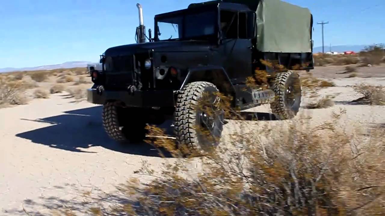 M35A2 Bobbed Deuce walk around, Coming to Vegas Soon. - YouTube
