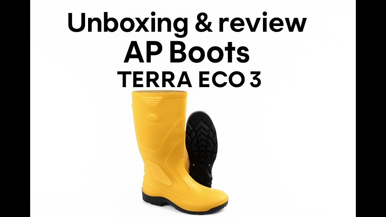 Unboxing n Review Sepatu AP Boots Terra Eco 3 - YouTube