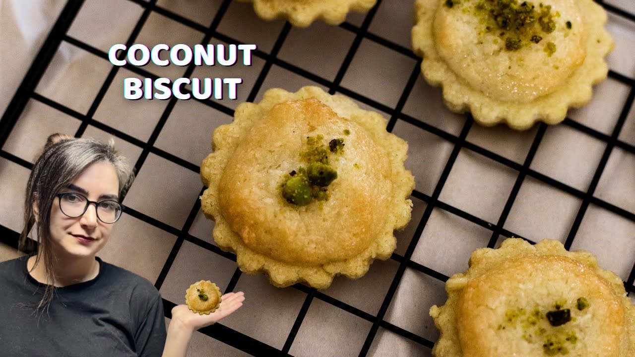 Easy coconut sweet recipe at home - YouTube