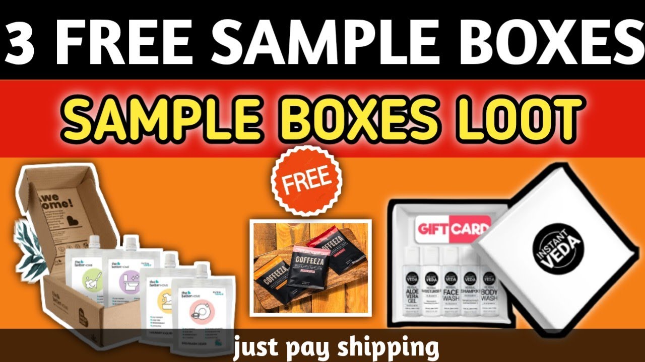 3 NEW SAMPLE BOXES DELIVERED IN INDIA | FREE SAMPLE BOXES | FREE SAMPLE ...