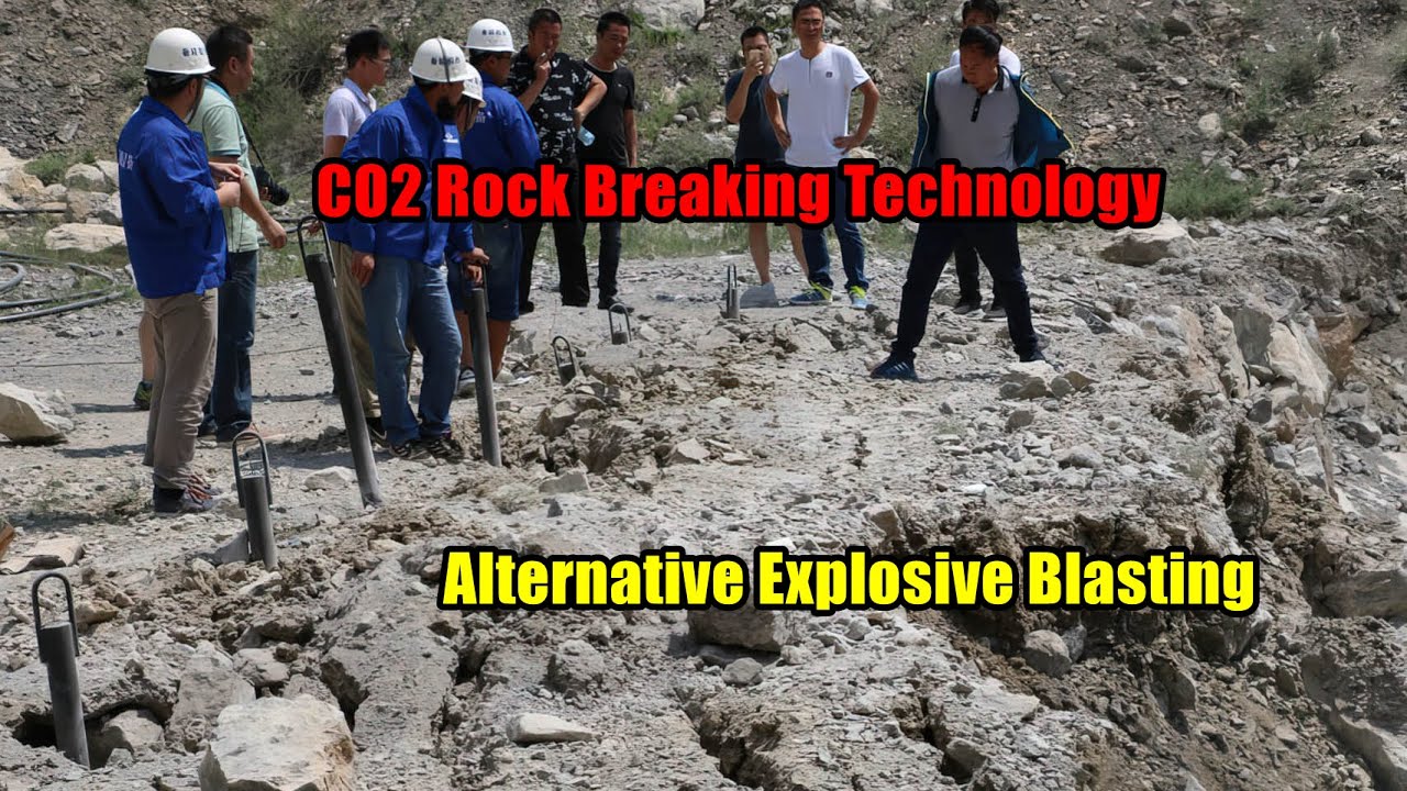 CO2 Rock Breaking Technology – Alternative Explosive Blasting - YouTube
