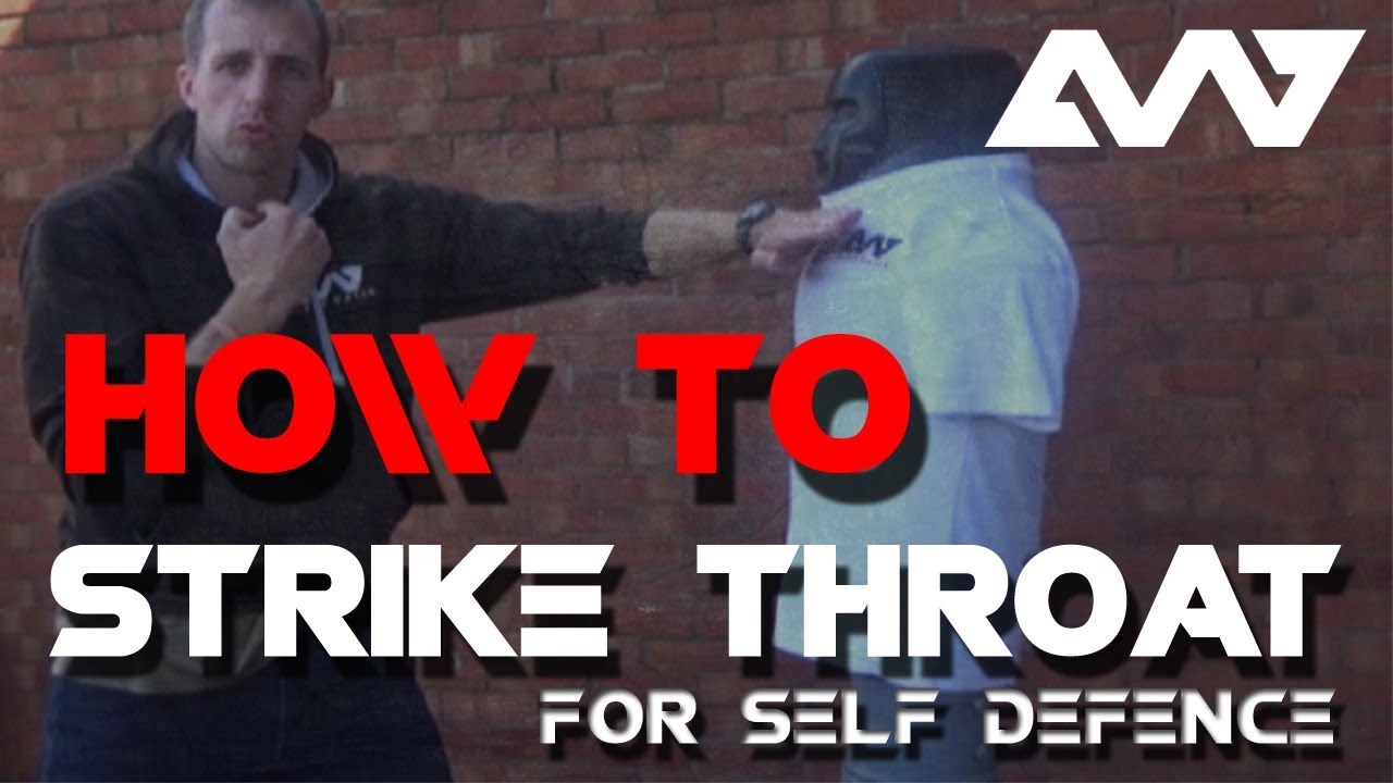 How To Strike The Throat For Self Defence - YouTube