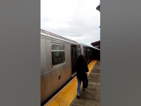 Manhattan Bound R143 L train Canarsie Bound R143 L train at Sutter Avenue - YouTube