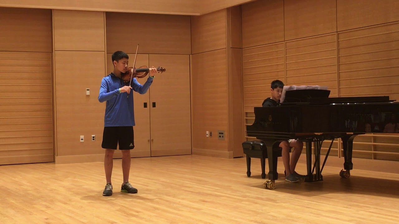 02 - Tom and Peter play a violin and piano duet - YouTube