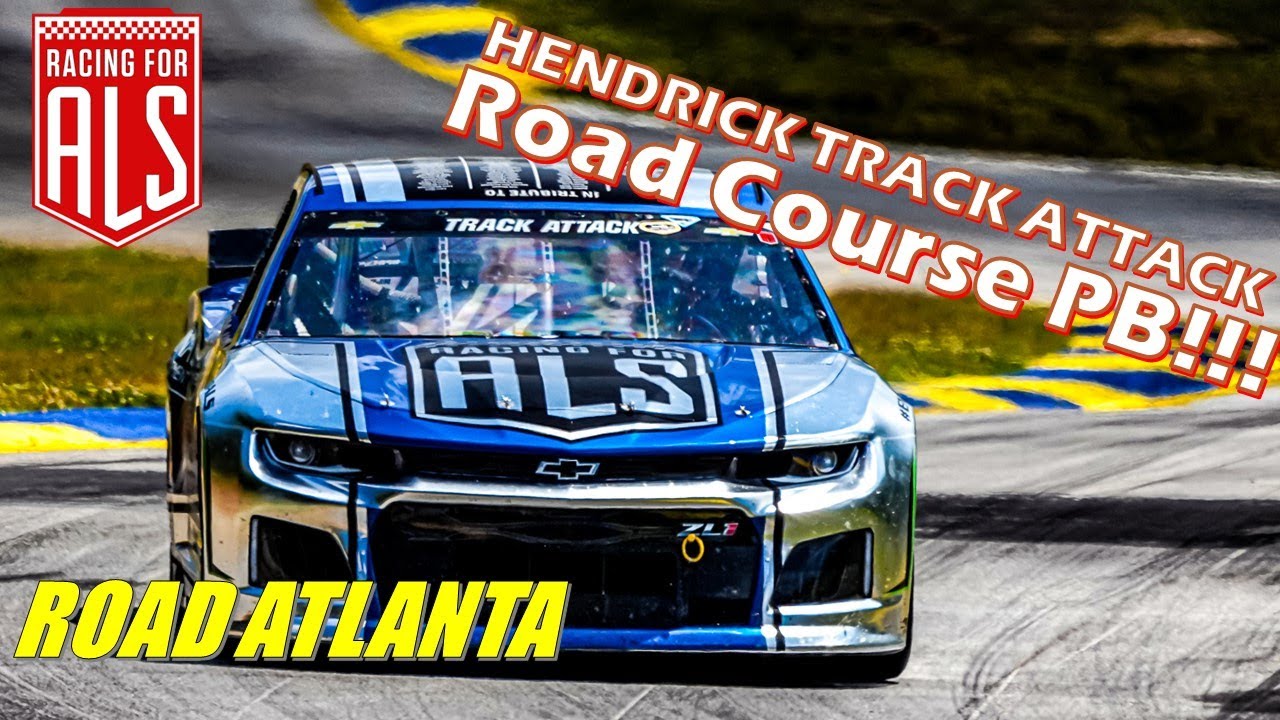 NASCAR at Road Atlanta Road Course!!! Hendrick Track Attack Camaro ZL1 ...