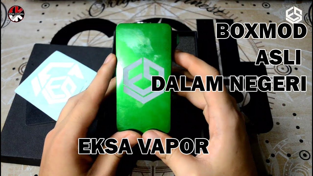 REVIEW EKSA VAPOR BOXMOD / BOXMOD ANAK DALAM NEGRI - YouTube