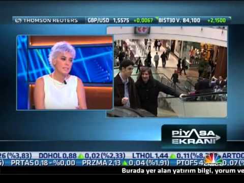 Yelda İpekli - Cnbc-e - Rakamlarla Türkiye'deki AVM'ler - YouTube