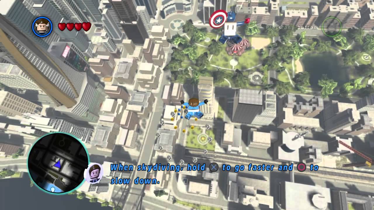 LEGO MARVEL Super Heroes Epic Skydive! - YouTube