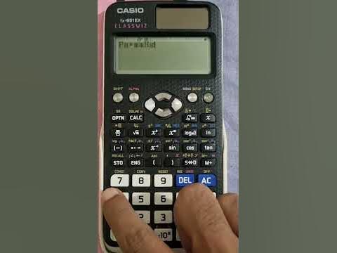 How to convert pascal to mmHg in casio 991ex calculator #calculatorhacks - YouTube