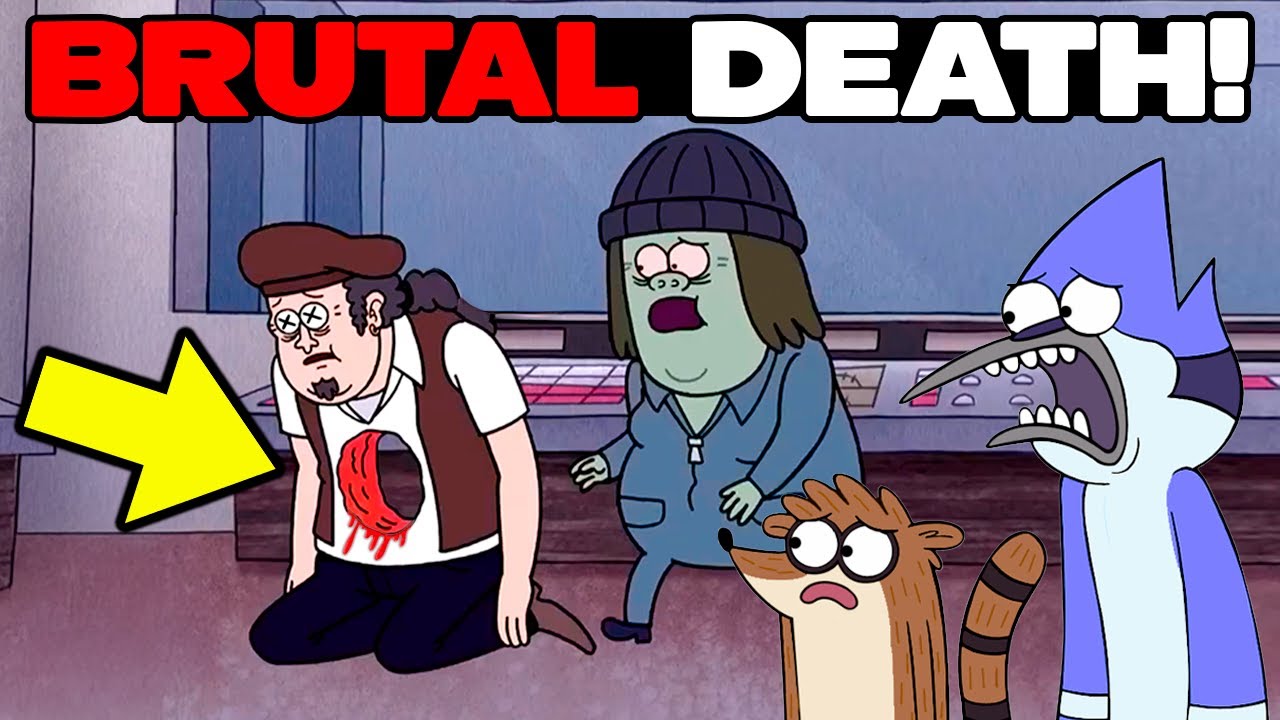 8 MOST BRUTAL DEATHS You Never Noticed in REGULAR SHOW! - YouTube