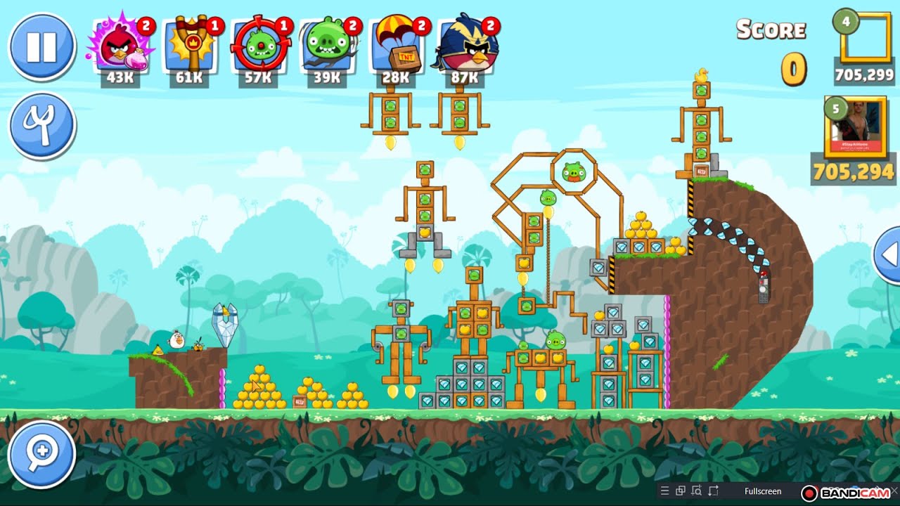 Angry Birds Friends Peep 24-06-2021 level 4 - YouTube