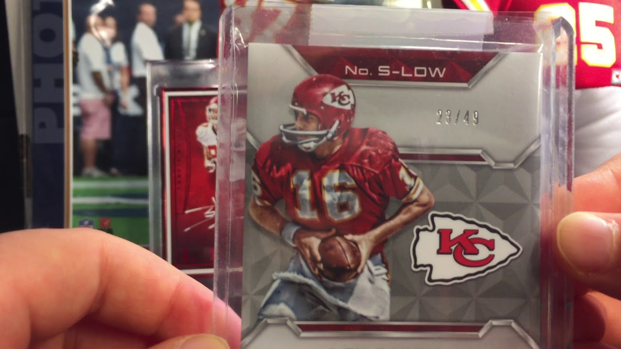 Kansas City Chiefs Football Card Collection! - YouTube