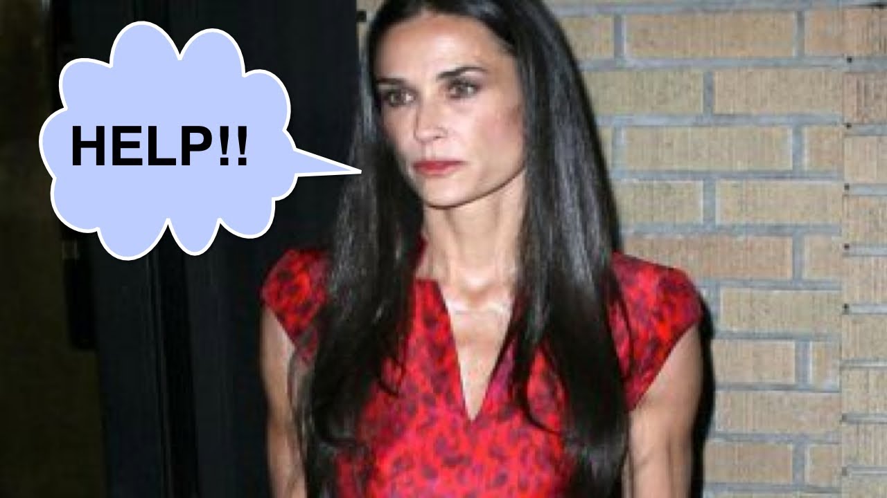 Demi Moore Rushed To Hospital For Drug Abuse - YouTube