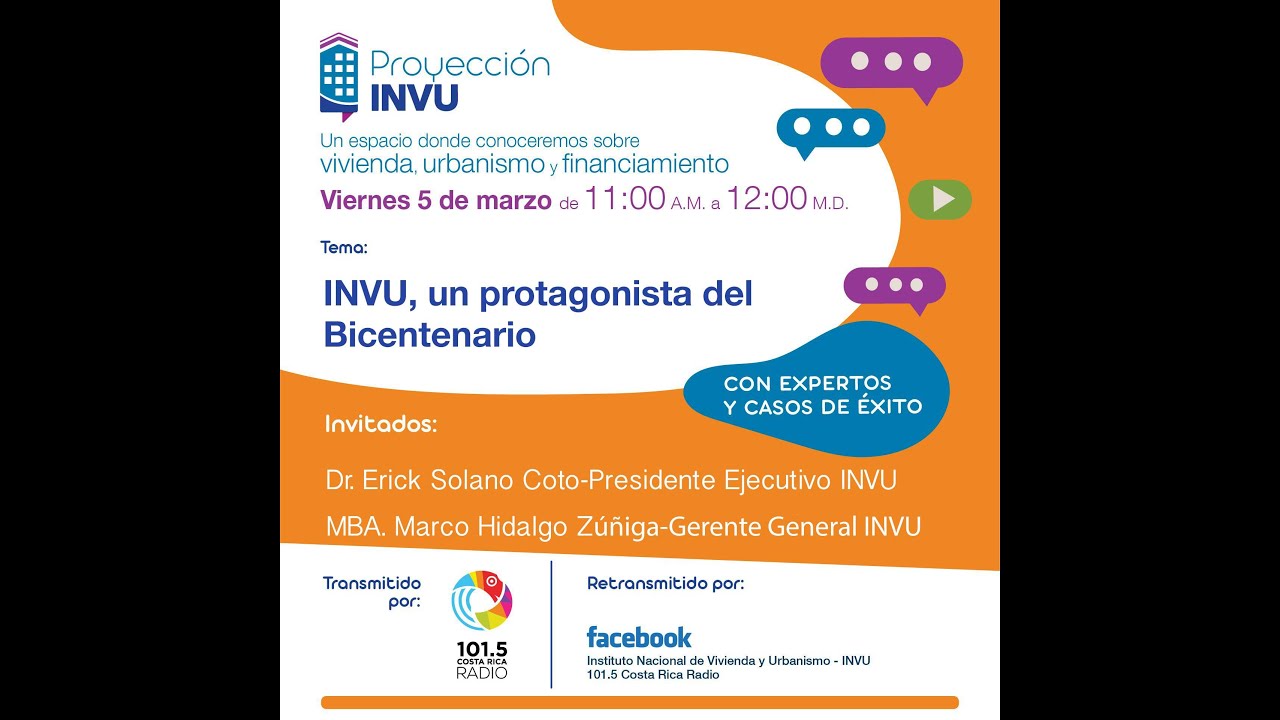 Proyección INVU-Temporada1: INVU en el Bicentenario - YouTube