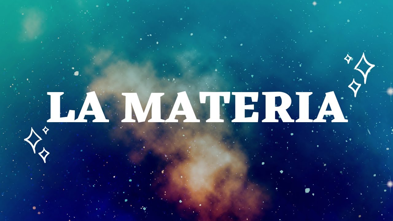CANCIÓN DE LA MATERIA - YouTube