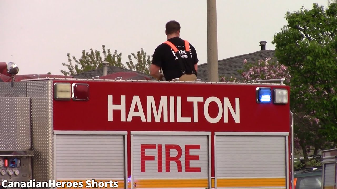 HFD - Hamilton Fire Engine 3 Crew Cleaning And Packing Up! (5/13/23 ...