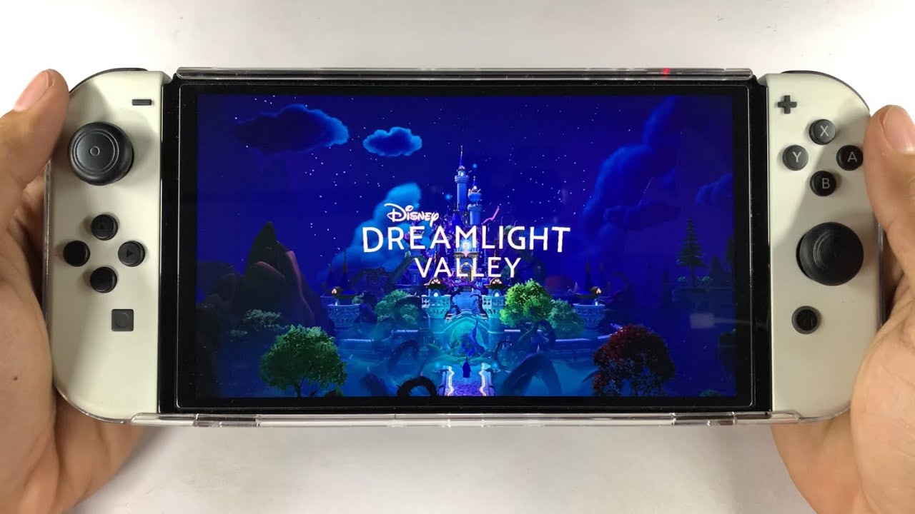 Disney Dreamlight Valley Nintendo Switch OLED Gameplay - YouTube