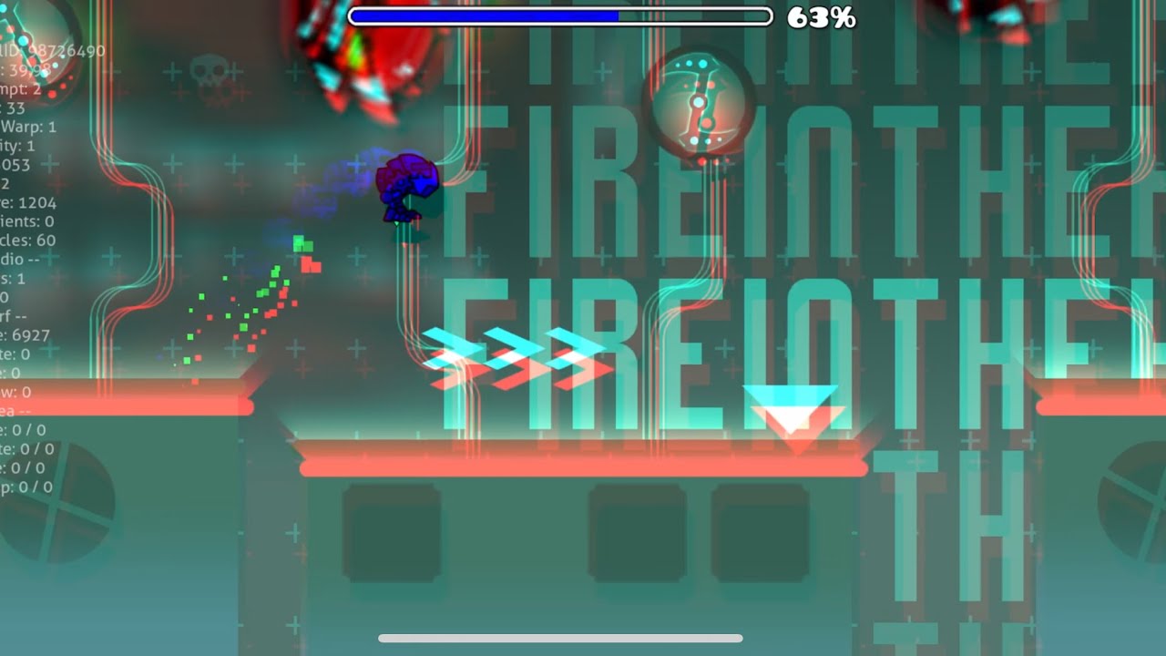 Geometry Dash Fire in the hole 100% walkthrough | all coins I geometry ...