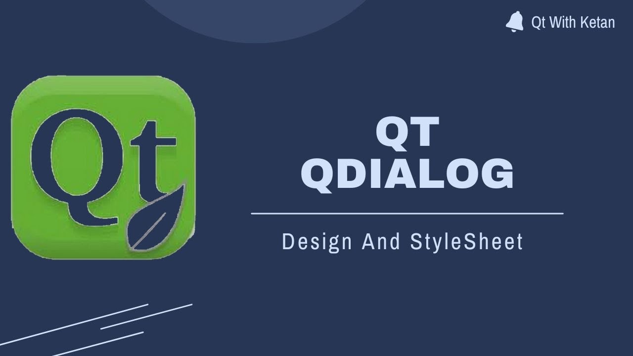 Qt C Gui Application Tutorial Qt Qdialog How To Customize Qdialog 3598