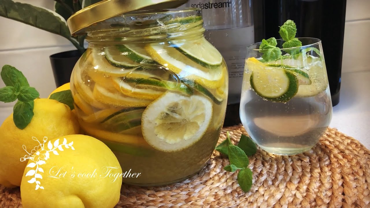 Homemade Lemon Syrup for Lemonade And Tea /KOREAN STYLE 🍋🍋🍋 - YouTube