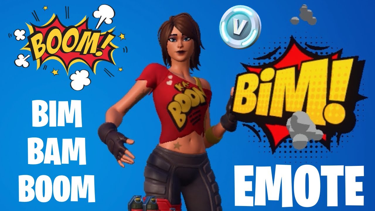 *NEW* BIM BAM BOOM EMOTE GAMEPLAY 💥 *NEW* ICON SERIES EMOTE 💥 FORTNITE ...