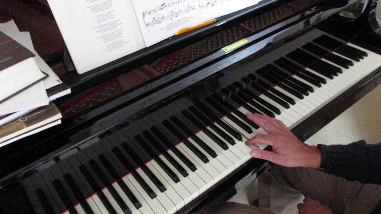 Easy introduction to the piano 1 - YouTube