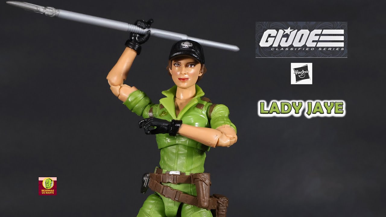 Lady Jaye GI Joe Classified Series Retro Cardback Hasbro Action Figure ...