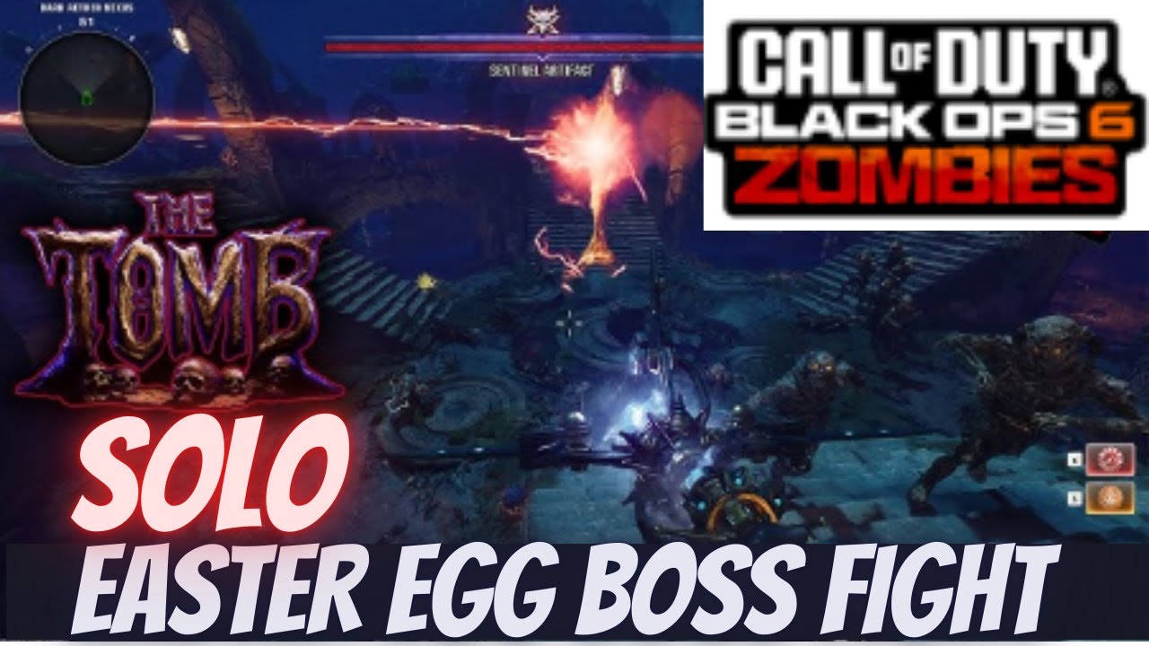 BEATING The Tomb Easter Egg Boss With One Of The Best SMG In Black Ops ...