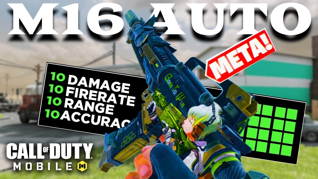 The Best M16-Auto Gunsmith in Season 1 for both MP & BR | COD Mobile - YouTube